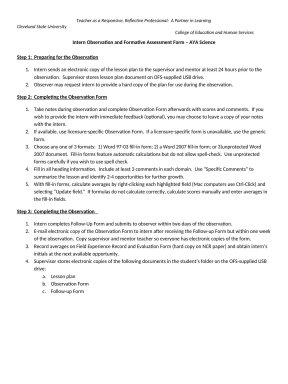 Observation Form--Science AYA--Word--FORM Unprotected