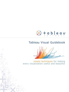Tableau Visual Guidebook simple techniques