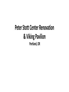 Peter Stott Center Renovation Viking Pavilion