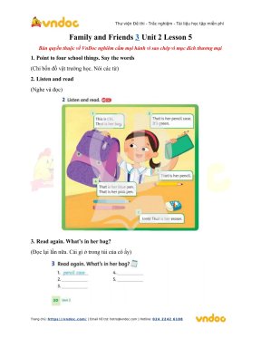 family and friends 3 unit 2 lesson 5