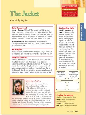 The Jacket by Gary Soto