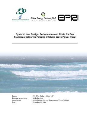 System Level Design, Performance and Costs - San Francisco California ...