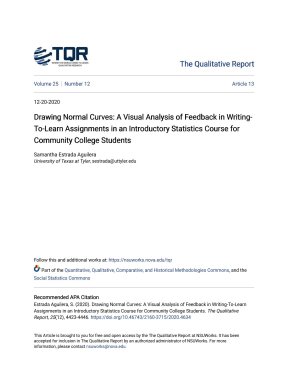 Drawing Normal Curves- A Visual Analysis of Feedback in Writing-T