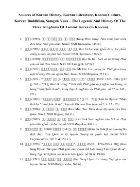 Sources of korean history, korean literature, korean culture, korean ...