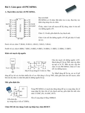 74 tim hieu va thuc hanh voi pic16f84