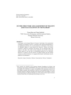 On the structure and acquisition of telicity and unaccusativity in ...