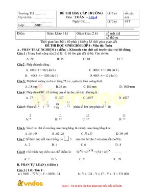 de thi hsg mon toan lop 4 co dap an