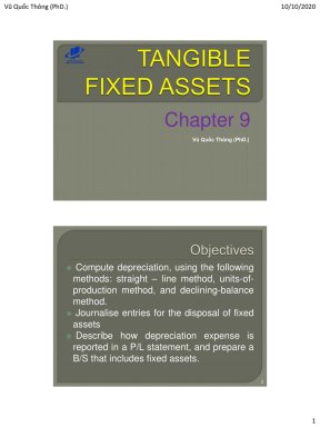 TANGIBLE FIXED ASSETS