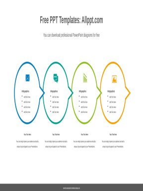 ( mẫu powerpoint ) circle connection flow powerpoint diagram template