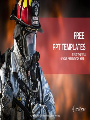 ( mẫu powerpoint ) firefighter searching for survivors PPT templates ...