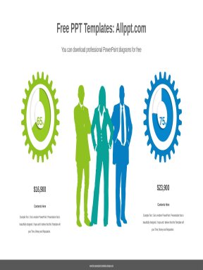 ( mẫu powerpoint ) business people chart powerpoint diagram