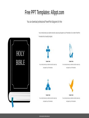 ( mẫu powerpoint ) holy bible powerpoint diagram template