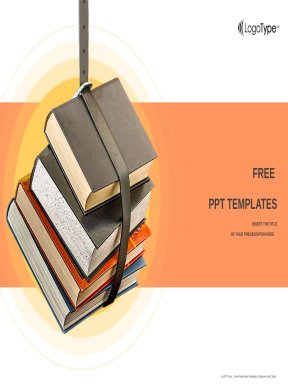 ( mẫu powerpoint ) stack of books powerpoint templates standard