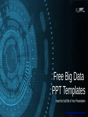 ( mẫu powerpoint ) big data visualization powerpoint templates