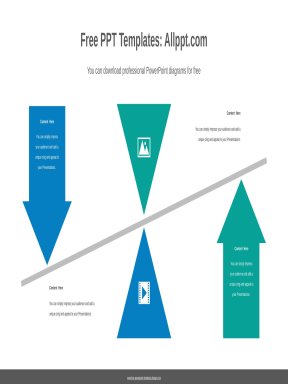 ( mẫu powerpoint ) equilibrium arrow type powerpoint diagram template