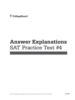 ĐỀ THI SAT - PrepScholar sat practice test 4 answers
