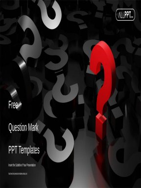 ( mẫu powerpoint ) abstract question mark powerpoint templates