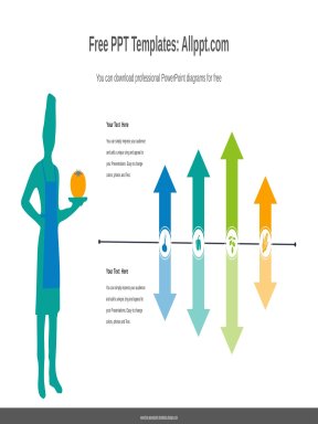 ( mẫu powerpoint ) up down arrow powerpoint diagram