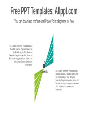 ( mẫu powerpoint ) diagonal bent banners powerpoint diagram template