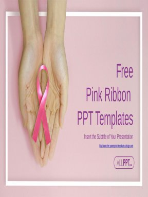 ( mẫu powerpoint ) breast cancer pink ribbon powerpoint templates