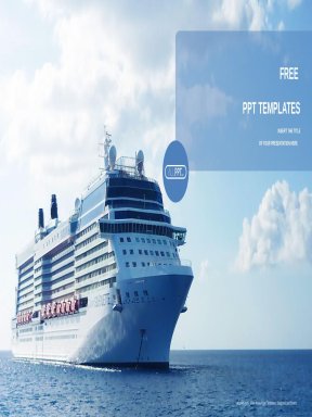 ( mẫu powerpoint ) luxury cruise ship sailing powerpoint templates ...