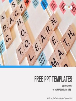 ( mẫu powerpoint ) alphabet letters on wooden scrabble pieces ...