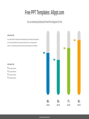 ( mẫu powerpoint ) oval bar chart powerpoint diagram template