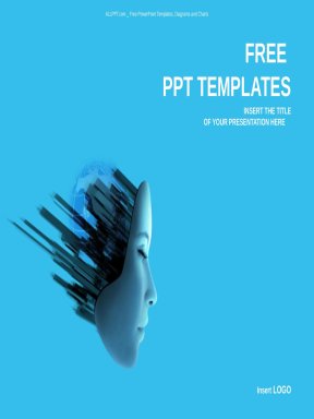 ( mẫu powerpoint ) face with technology business powerpoint templates ...