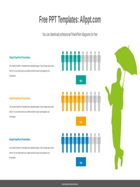 ( mẫu powerpoint ) people icon chart powerpoint diagram