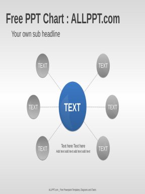 ( mẫu powerpoint ) 7 square relationship PPT diagrams standard1