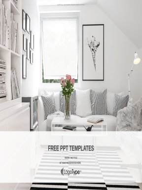 ( mẫu powerpoint ) interior design living room powerpoint templates ...