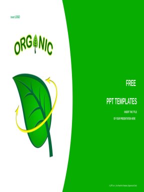 ( mẫu powerpoint ) eco friendly products food PPT templates widescreen