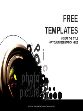 ( mẫu powerpoint ) photography camera PPT design pptx