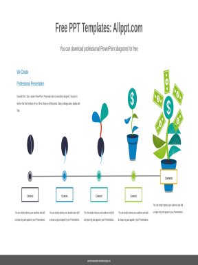 ( mẫu powerpoint ) plant growth powerpoint diagram