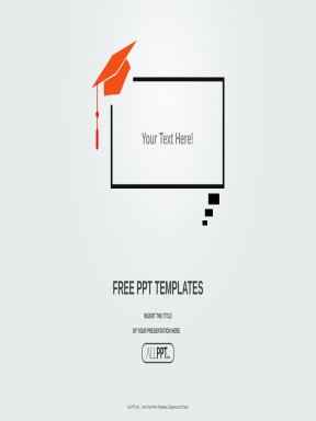 ( mẫu powerpoint ) graduation cap on speech balloon powerpoint ...