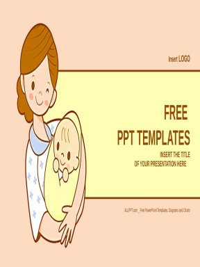( mẫu powerpoint ) newborn infant medical powerpoint templates widescreen