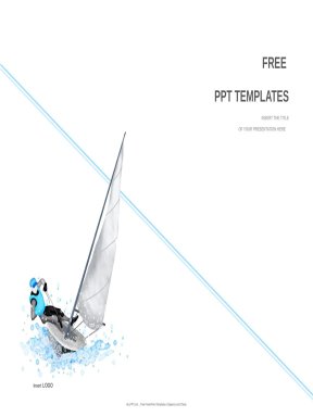 ( mẫu powerpoint ) sailing sports powerpoint templates standard