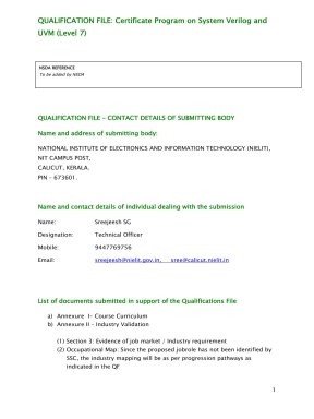 QFile Certificate Program on System Verilog and UVM