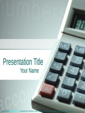 (Mẫu powerpoint) calculator