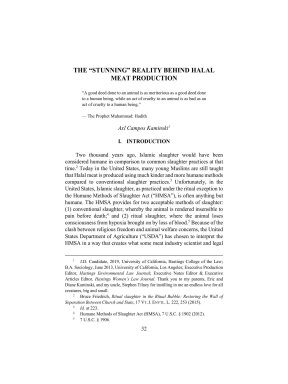 The Stunning Reality Behind Halal Meat Production