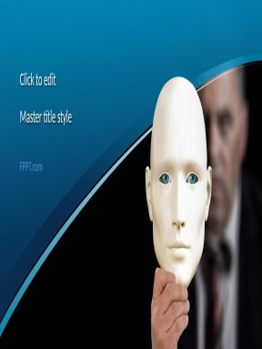 (Mẫu powerpoint) mask template 16x9