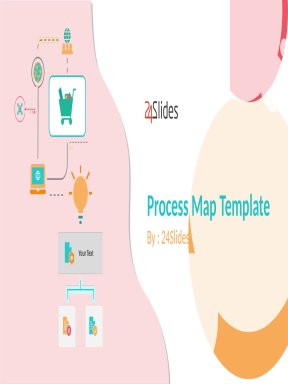 (Mẫu powerpoint) process map playful