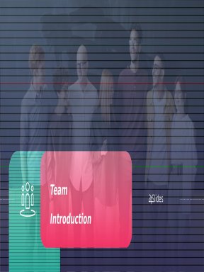 (Mẫu powerpoint) team introduction creative