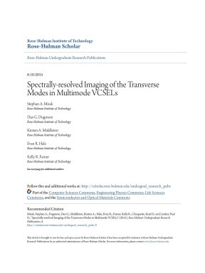 Spectrally-resolved Imaging of the Transverse Modes in Multimode