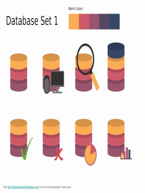(Mẫu PowerPoint) Database-Shapes