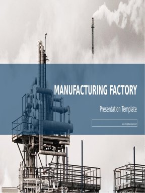 (Mẫu PowerPoint) Manufacturing Factory Powerpoint Template