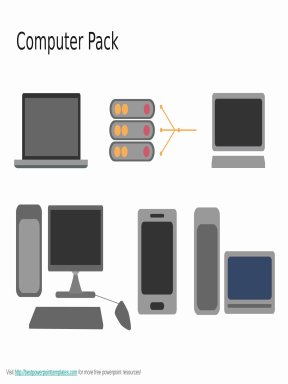 (Mẫu PowerPoint) Computer-Shapes