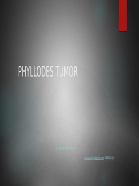 Hình ảnh học của u Phyllode Giải phẫu bệnh Hướng dẫn tiếp cận và chẩn đoán