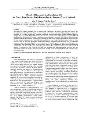Dissolved gas analysis of insulating oil for power transformer fault ...