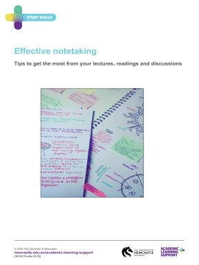 StudySkills-effective-note-taking-lectures